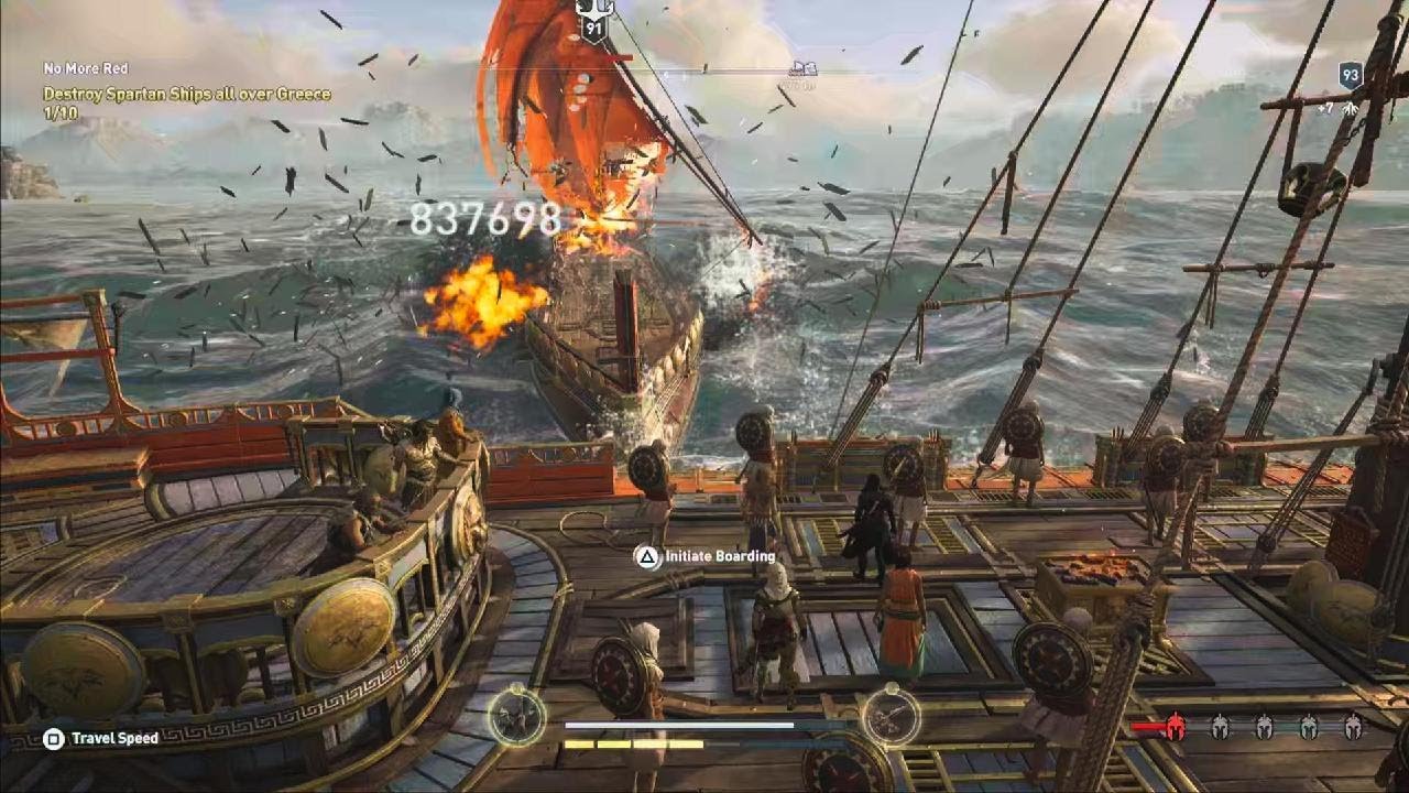 Assassin's Creed Odyssey Sparta Kick - YouTube