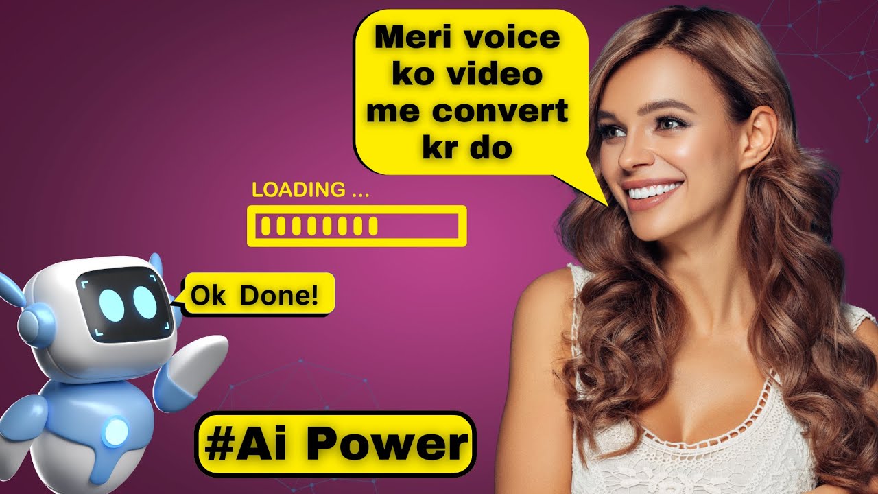 How to Convert Your Audio into a stunning Video| Ai Video Genrator ...
