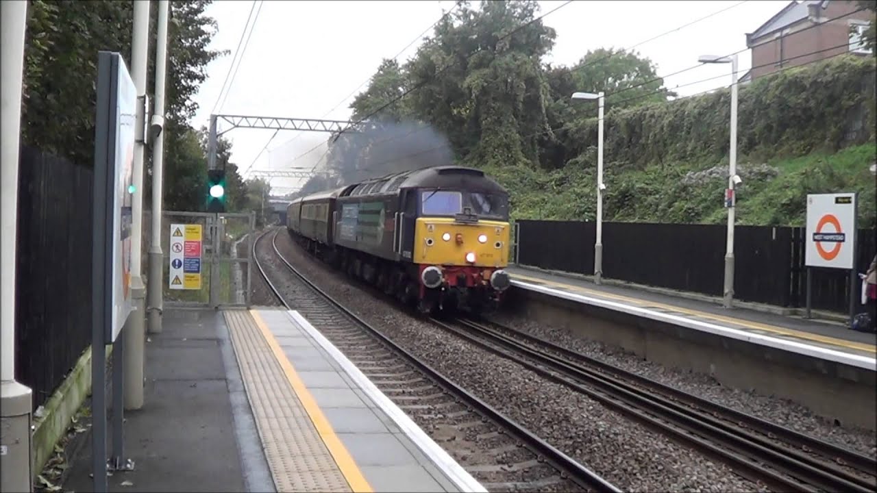 (HD) DRS 47810 & 47805 On Northern Belle @ West Hampstead - YouTube