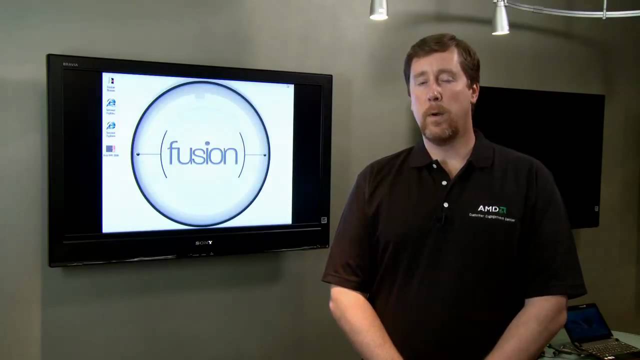 AMD Demonstrates the World's First Fusion APU - YouTube