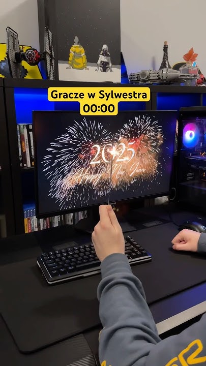 Jak tam Sylwester w tym roku?😄 #gaming #komputer #gry - YouTube
