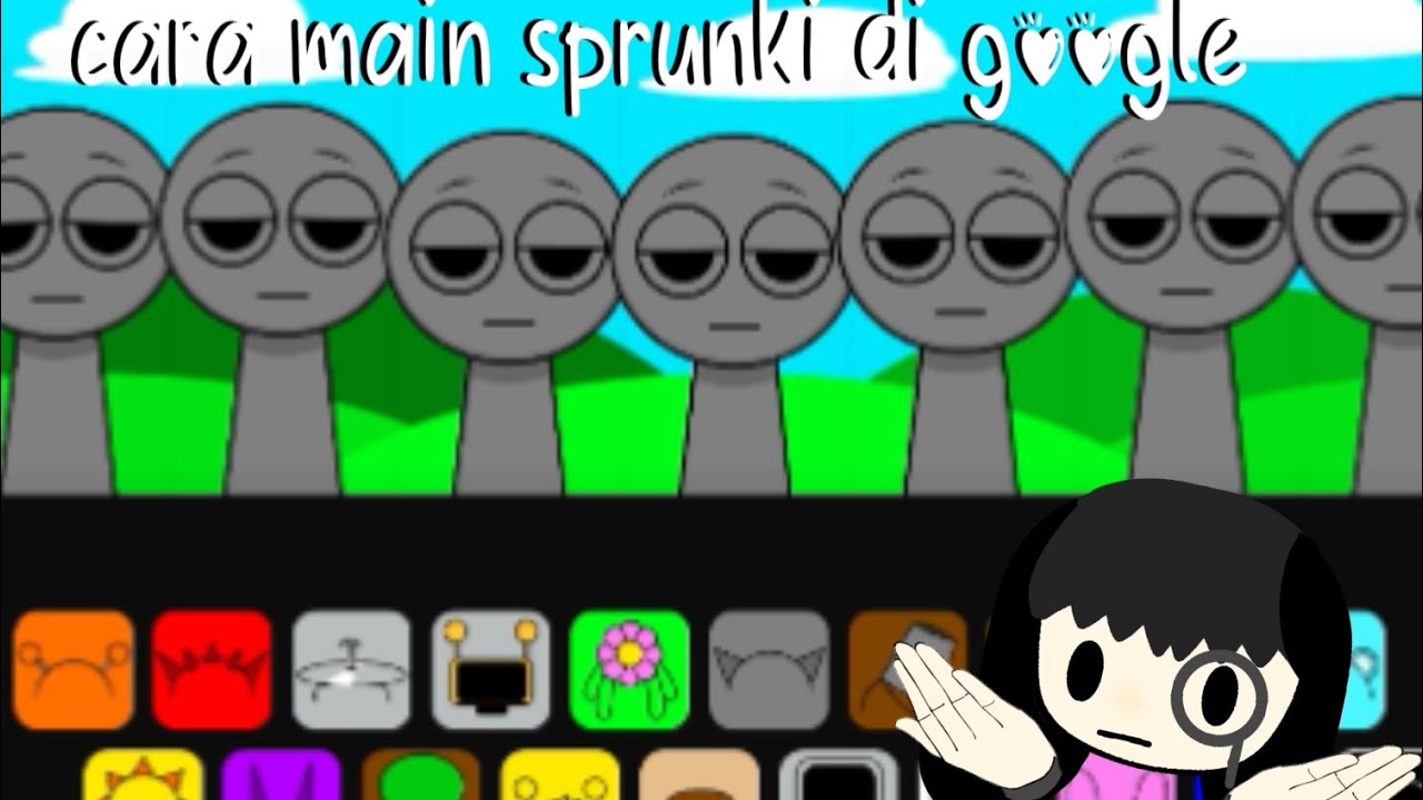 cara main sprunki di google - YouTube