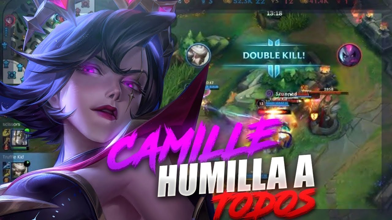 CAMILLE CHALLENGER TOP GLOBAL SEASON 3 JUEGA ASI,GUIA BUILD Y RUNAS 😱 ...