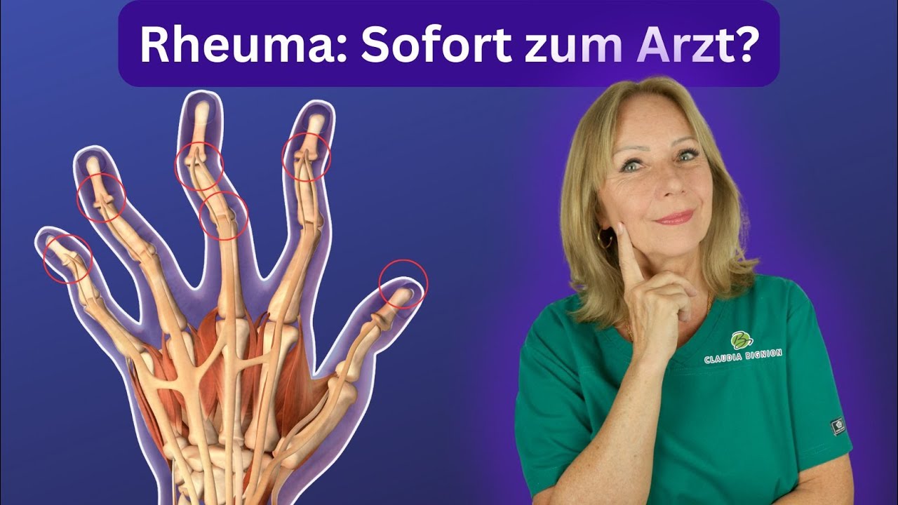 Rheuma: Bei diesen Symptomen sofort zum Rheumatologen - YouTube
