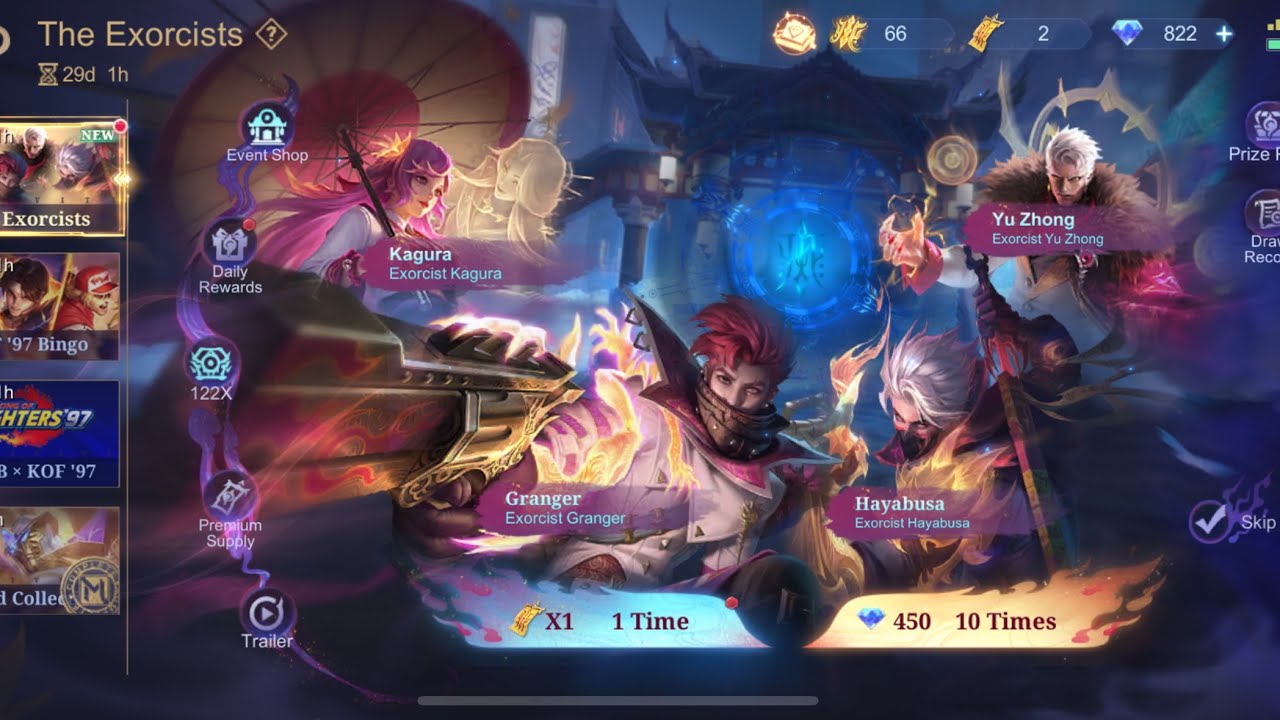 GRANGER NEW EXORCIST SKIN IS HERE!!!! HOW MUCH 💎FOR ONE SKIN???? - YouTube