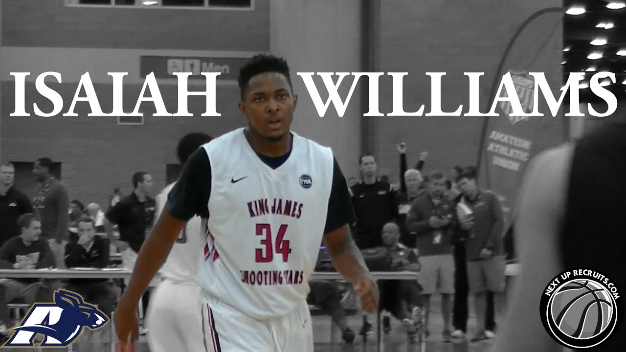 Future AKRON ZIP Isaiah Williams dominates the paint [AAU Highlights ...