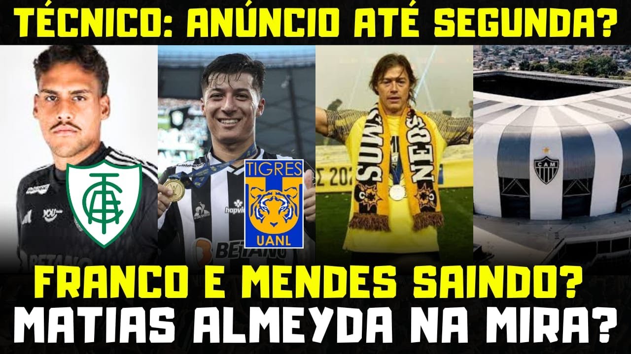 🔥 TÉCNICO: ANÚNCIO ATÉ SEGUNDA? MENDES: CONFIRMADO 😬 FRANCO: NOTÍCIA ...
