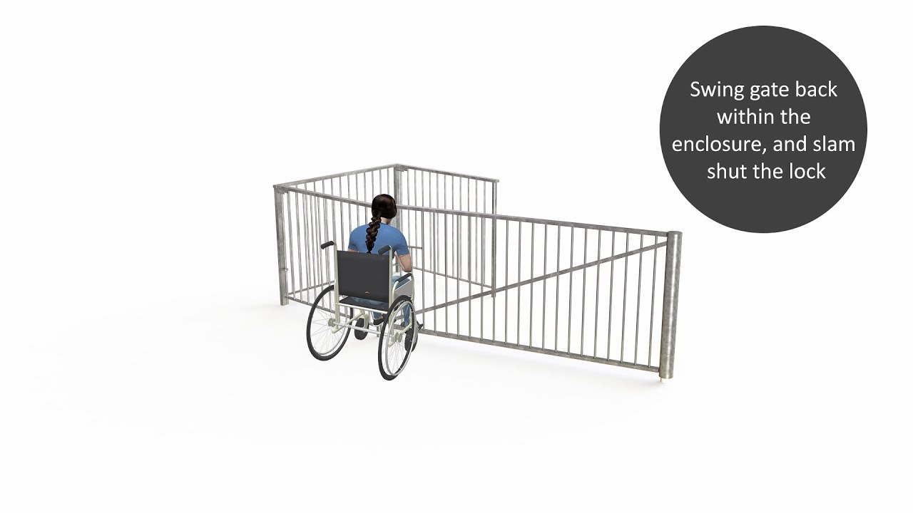 Wheelchair Accessible Kissing Gate at Jodi Marie blog