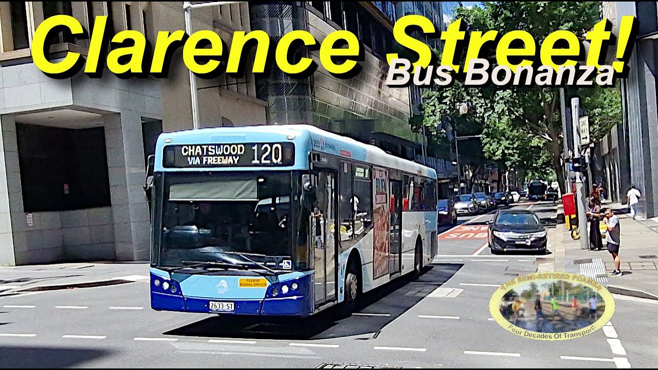 SRF1079 SRF CLARENCE STREET BUSES - YouTube