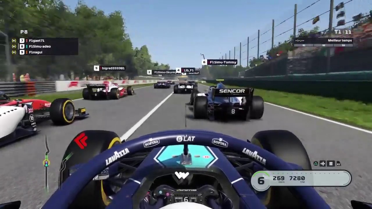 F1 2019 - Motorsport Simu Formula Series Saison 1 - ITALIE COURSES 1&2 ...