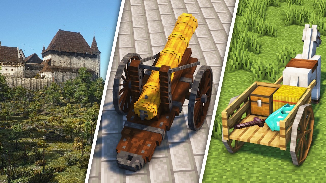 20 Medieval Minecraft Mods 2025 (Forge & Fabric) - YouTube