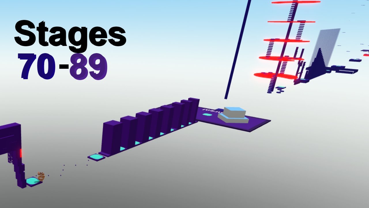 Clocks Difficulty Chart Obby | Roblox | Stages 70 - 89 - YouTube