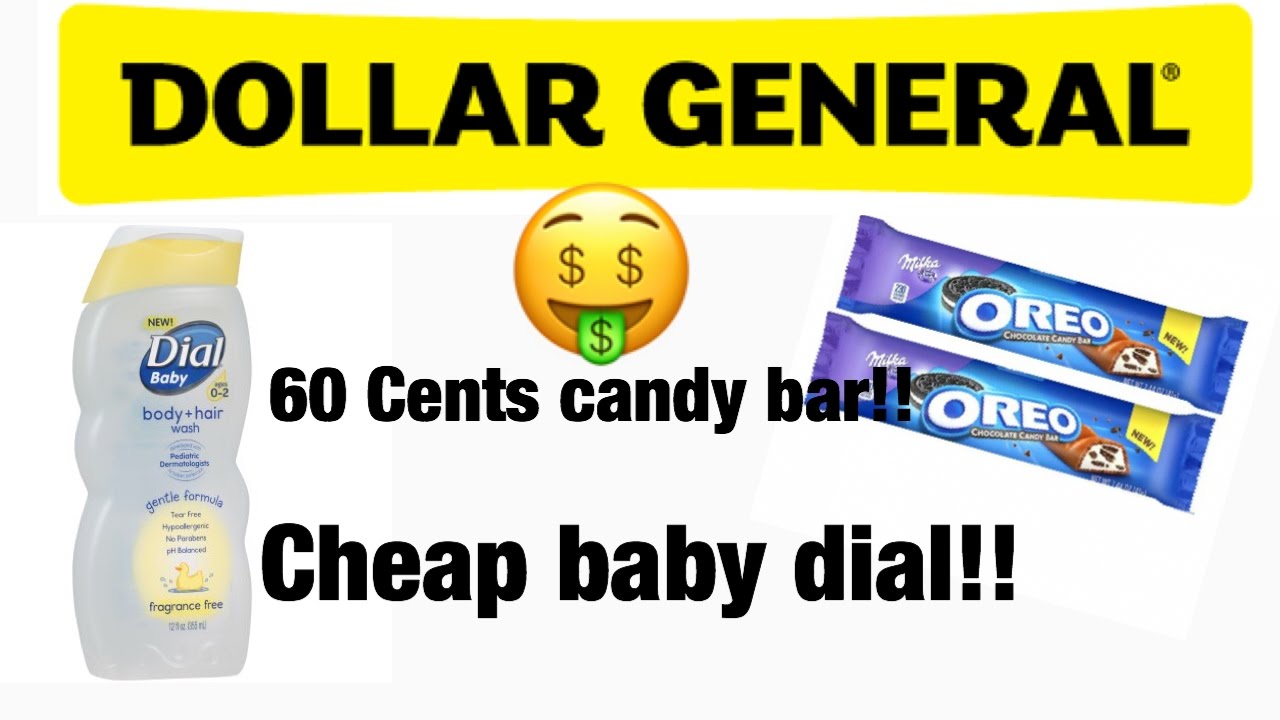 Dollar General Cheap Baby Dial And Review Of Oreo Candy Bar!!! March 14 ...