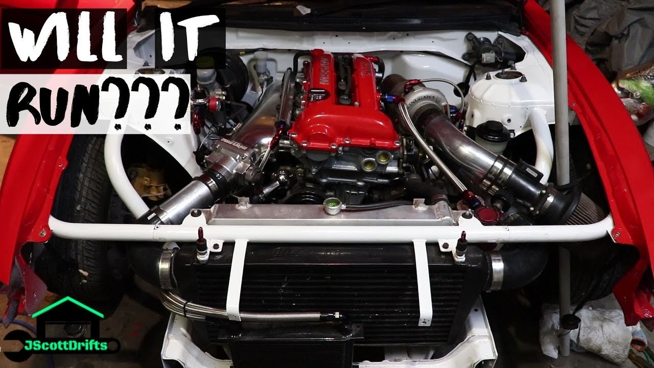 FORGED SR20 S14 FIRST START!!! - YouTube