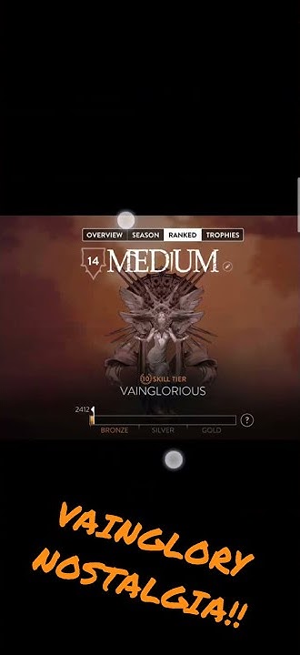 Vainglory Nostalgia | ROAD TO VAINGLORIOUS💪 - YouTube