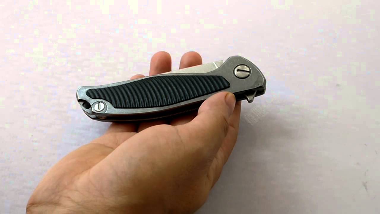 Knife Shirogorov 95 clone China for 25 usd. - YouTube