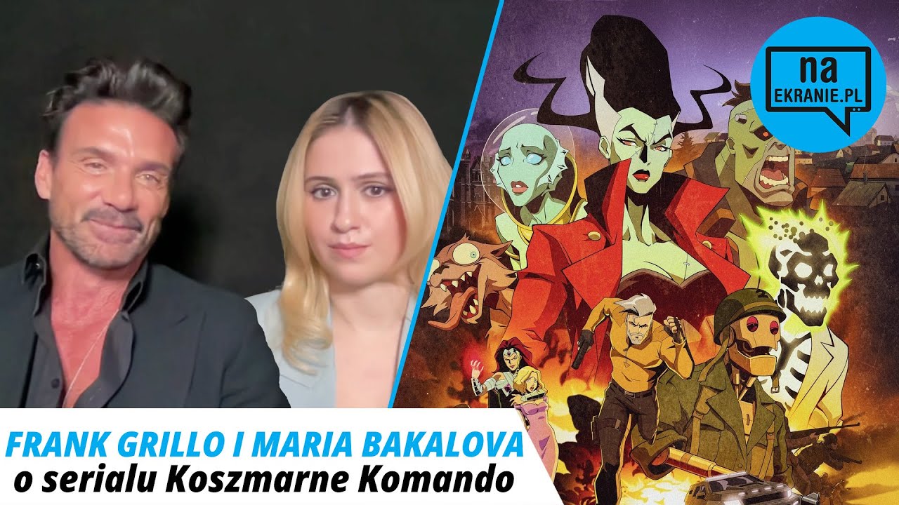 Creatures Commando. Frank Grillo i Maria Bakalova o serialu - YouTube