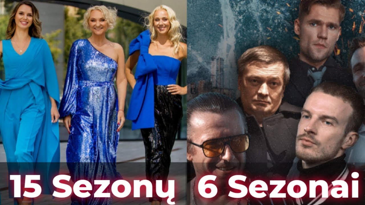 TOP 10 Lietuviškų serialų, kurie turi daugiausiai sezonų - YouTube