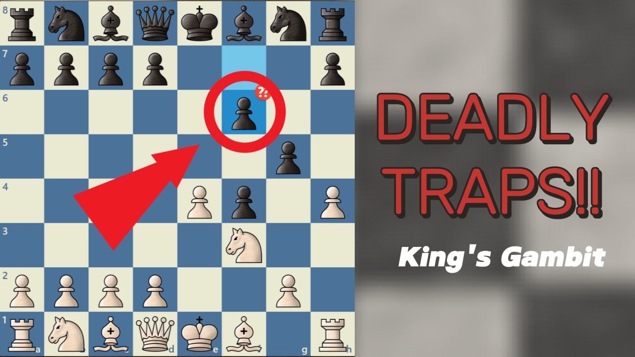 4 AMAZING Traps in the King's Gambit! - YouTube