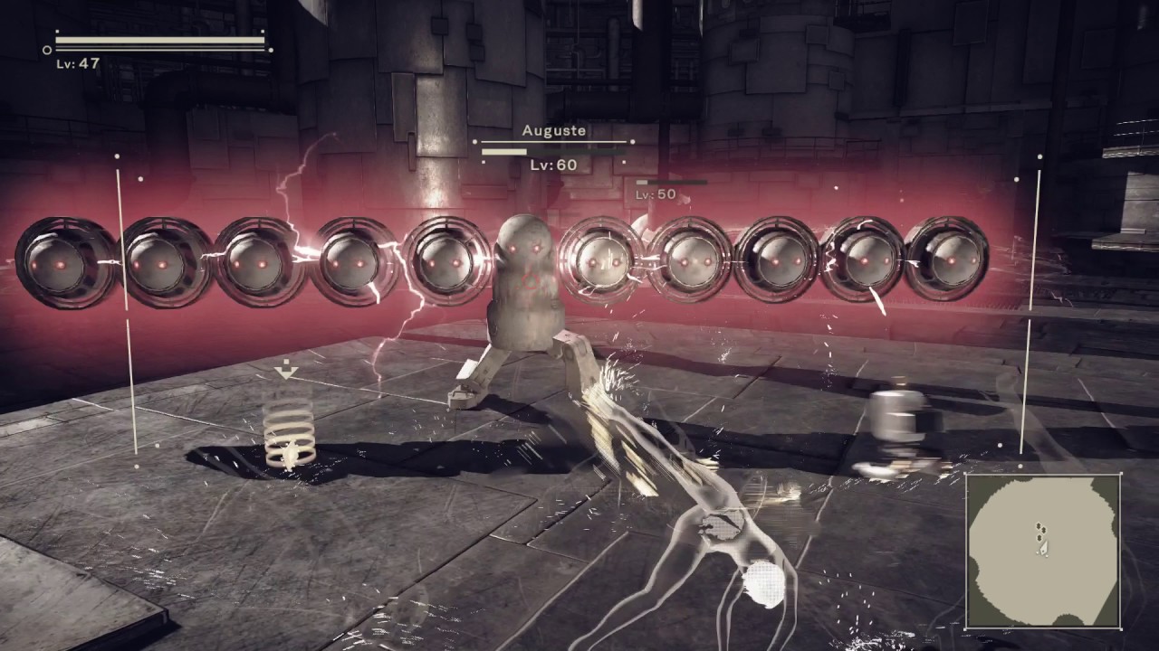 Nier: Automata Route C - God Box Obtain Keys: Auguste & Friedrich ...