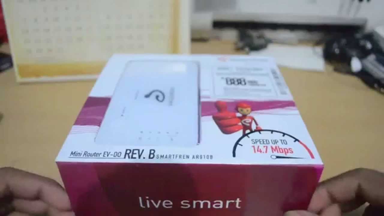 Unboxing Mini Router Smartfren (AR910B) - YouTube