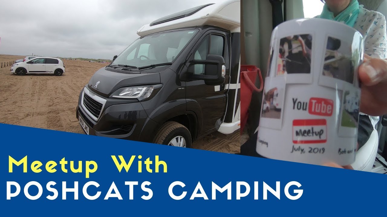 Meetup With Poshcats Camping | Bailey Meetup Tour 2019 - YouTube