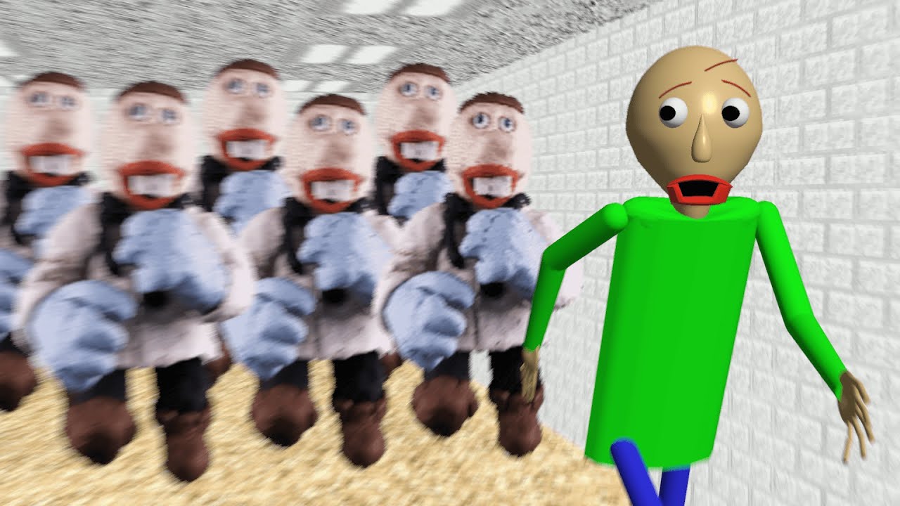 The Baldi's Basics Dr. Reflex Challenge - YouTube