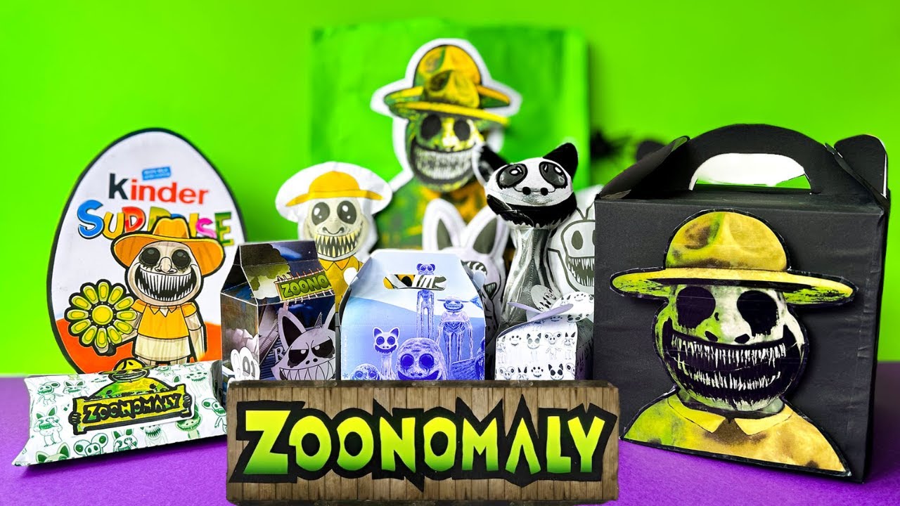 UNBOXING LEGO Zoonomaly BOX 📦Game BOX📦 Opening blind bags - YouTube