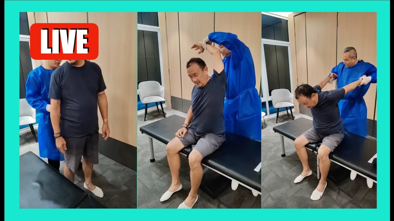 Chris Leong treatment for Hips Lock and Lower Back Problems - YouTube