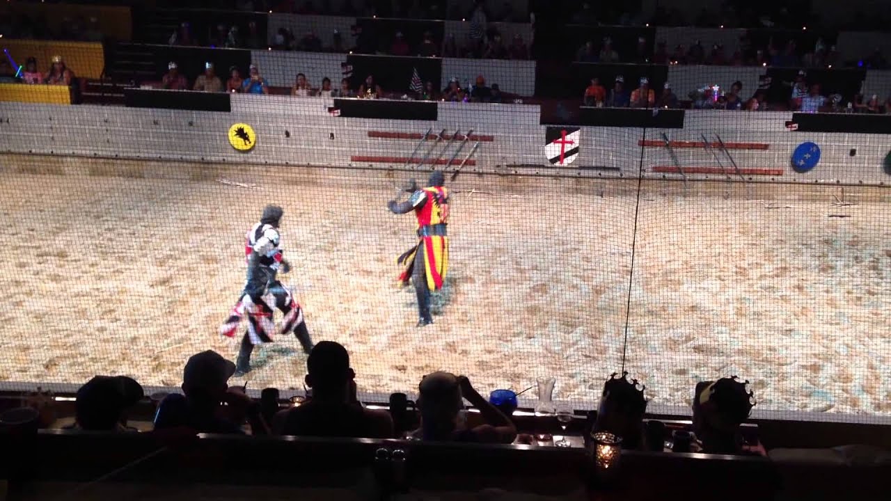 Medieval Times Orlando, Florida - Biggest Fan EVER (loudest any way ...