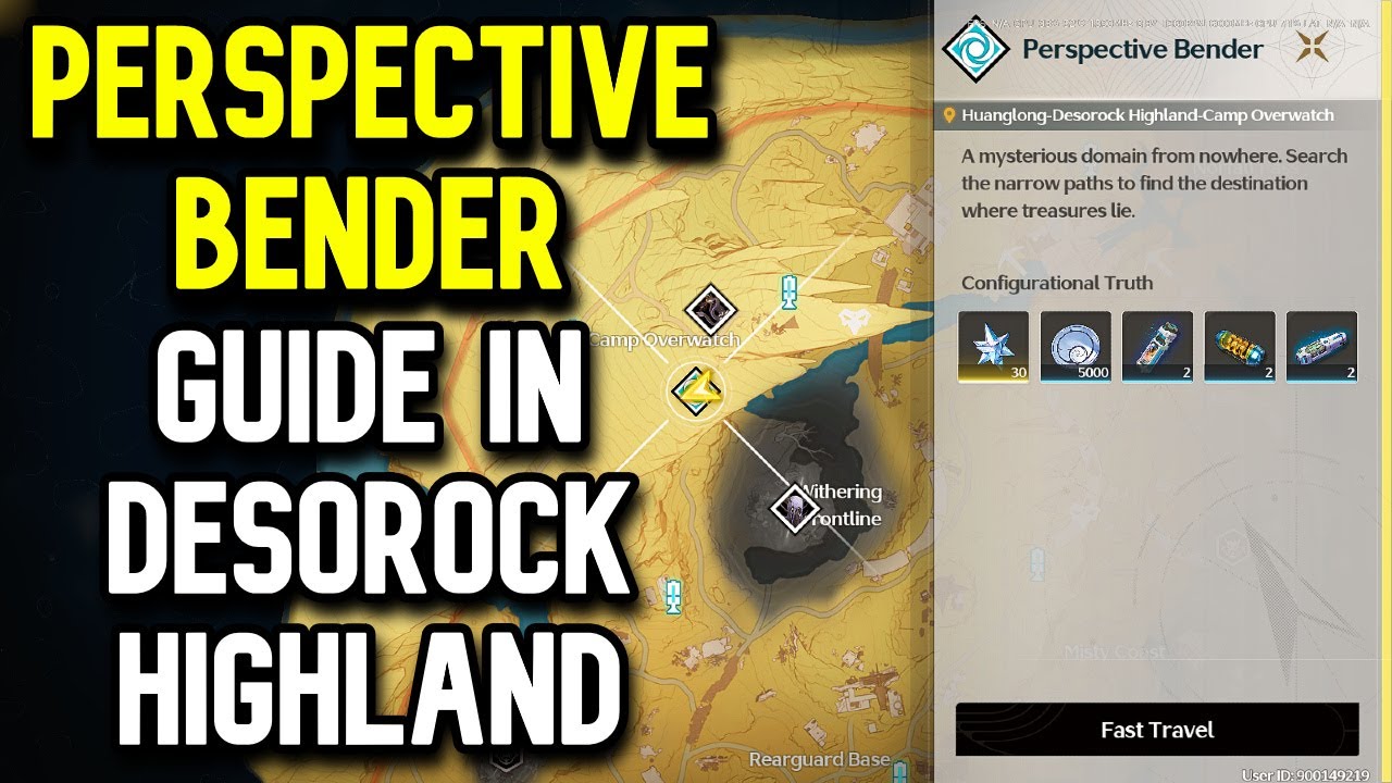 Perspective Bender in Desorock Highland guide | Wuthering waves - YouTube