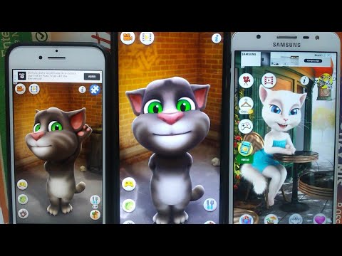 Talking Tom Echo VS Talking Tom Echo VS Talking Angela Echo Gameplays ...