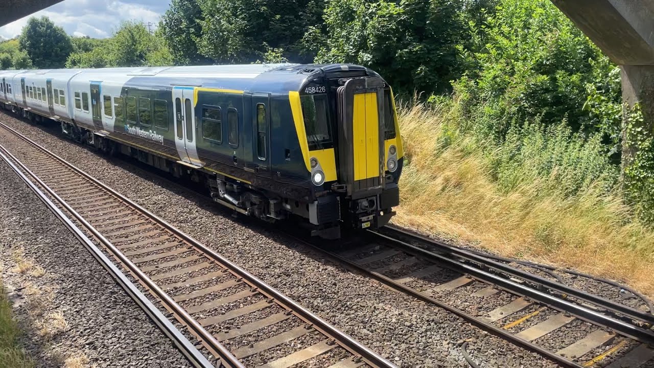 Class 458 Juniper | 458426 + 458412 | South Western Railway - YouTube