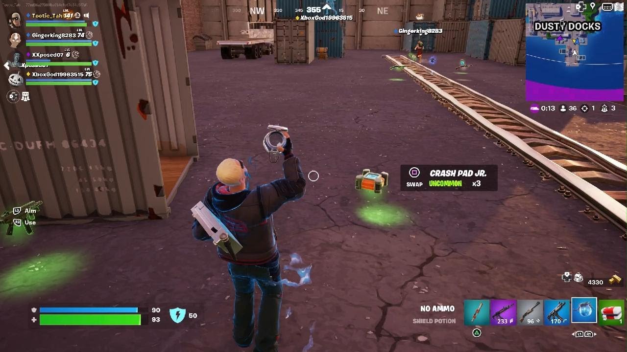 Kanoa's first Fortnite game play - YouTube