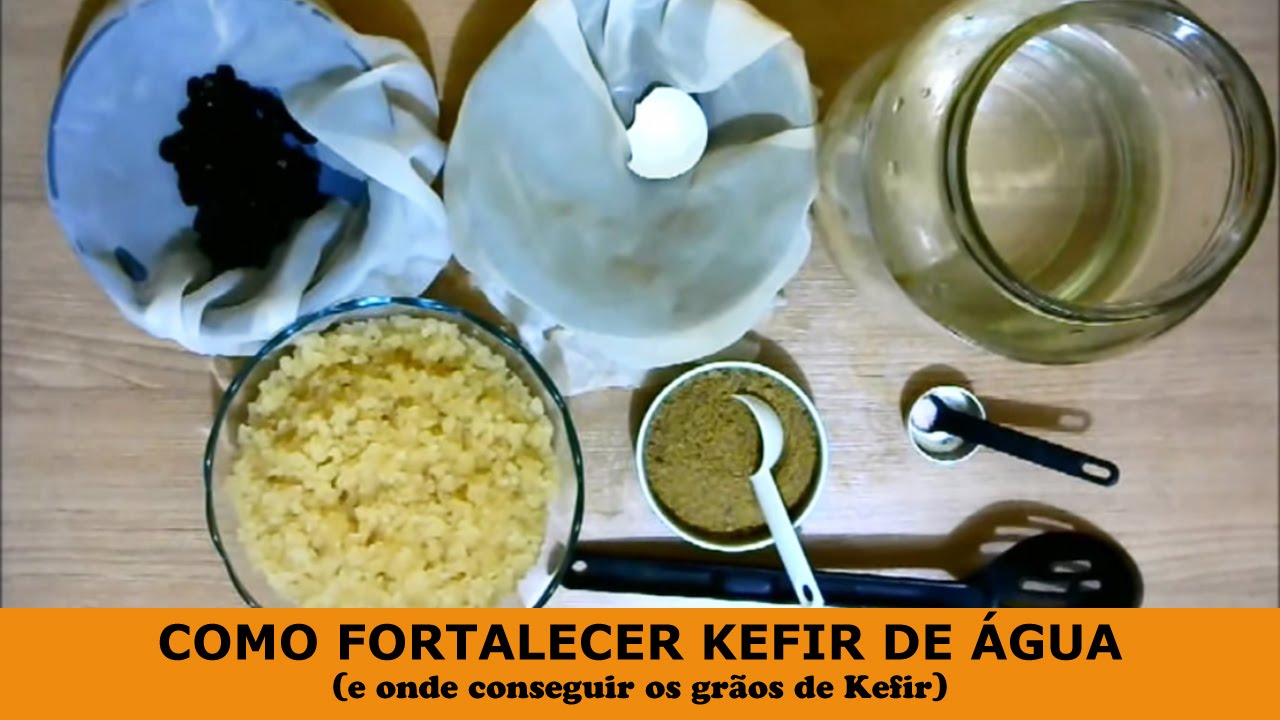 COMO FORTALECER KEFIR DE ÁGUA (e onde conseguir os grãos de Kefir ...
