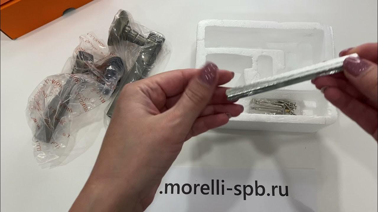 Дверные ручки Morelli "МИРАЖ" MH-14 MAB/AB Цвет - Матовая античная ...