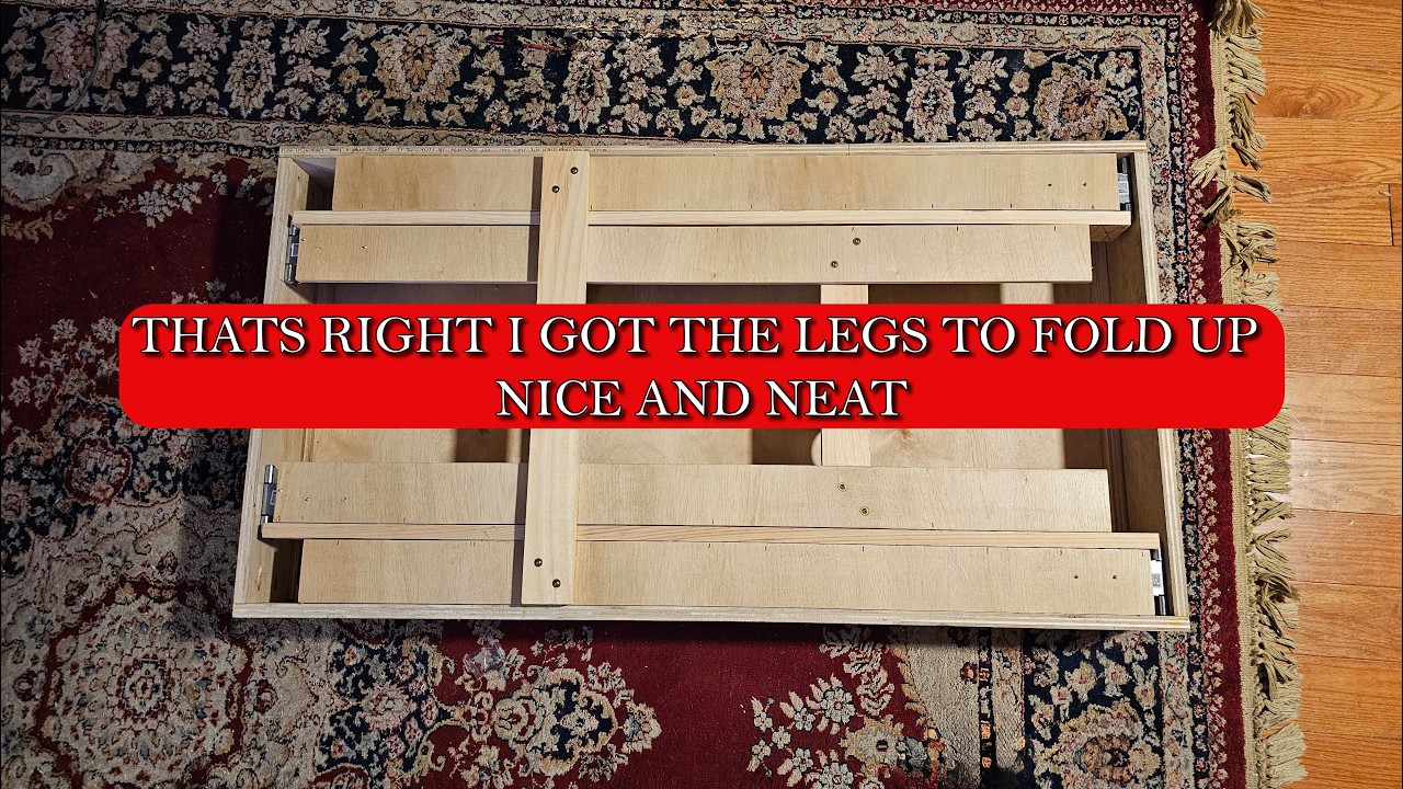 JOT 78 Free-mo Build Part 4: How to Construct Folding Legs - YouTube