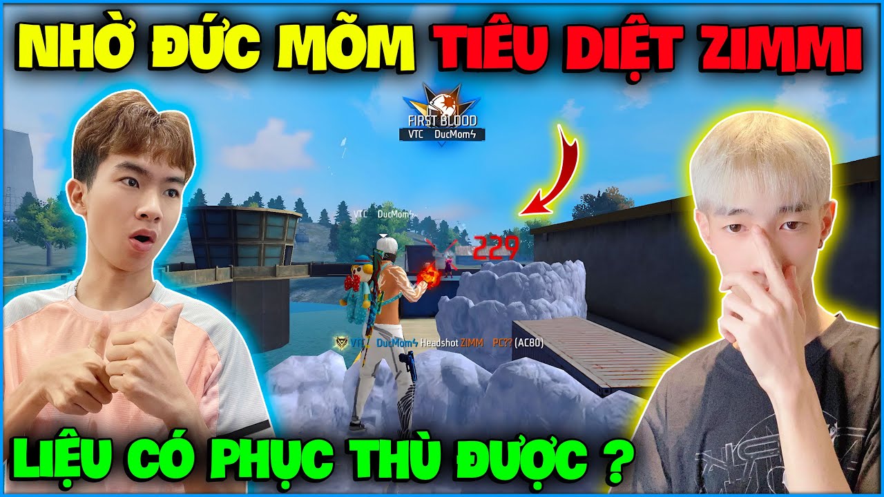 Free Fire | NTN bất lực nhờ Đức Mõm tiêu diệt Quái Vật ZIMMI , liệu có ...