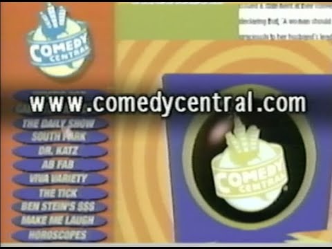 Comedy Central New Website Commercial from 1998 - YouTube