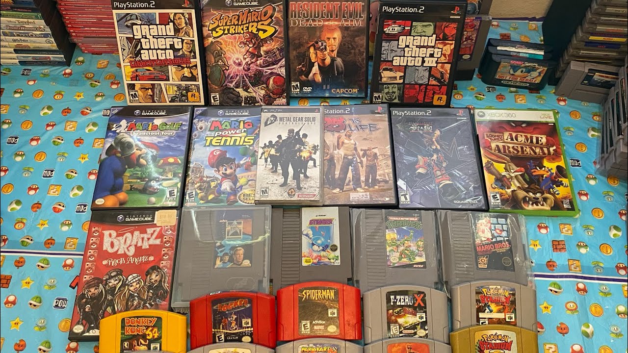 VIDEO GAME UNBOXING 🔥 GAMECUBE + N64 - YouTube