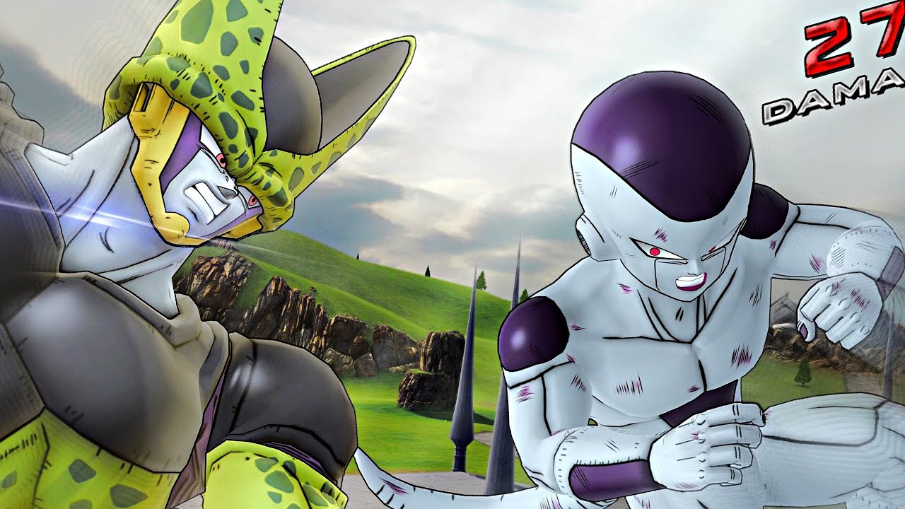 Dragon Ball Z Ultimate Tenkaichi - PERFECT CELL vs FRIEZA (4th Form ...