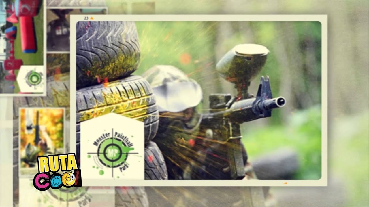 Ruta Cool Capsula Monster Paintball - YouTube