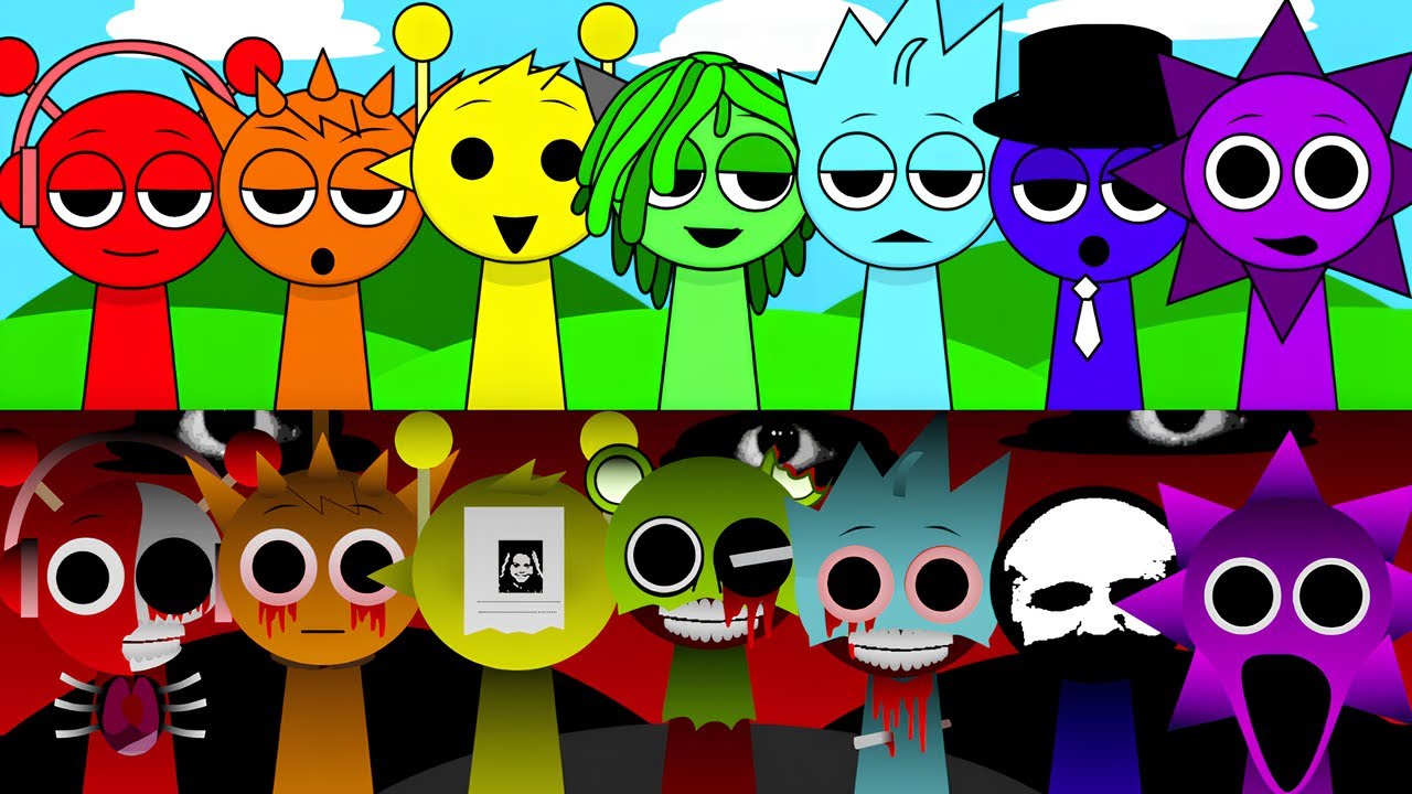 Sprunki ROLES Swap But CRAZY Version! - YouTube