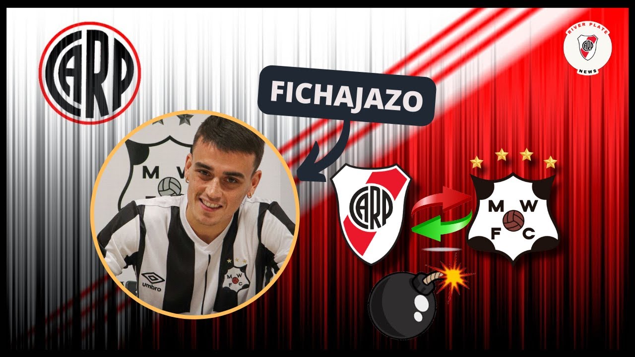 ¡ULTIMA HORA! NICOLAS FONSECA, NUEVO REFUERZO DE RIVER. ⚪🔴⚪ - YouTube