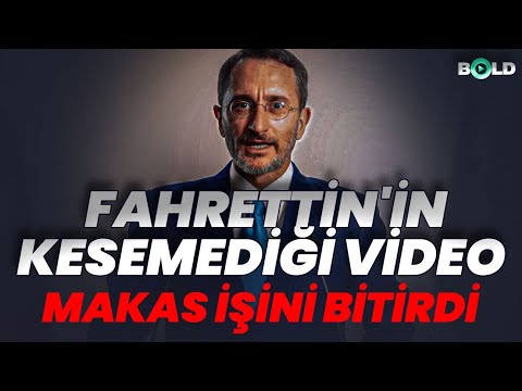 The Video Fahrettin Couldn't Cut... He Finished the Scissors Job