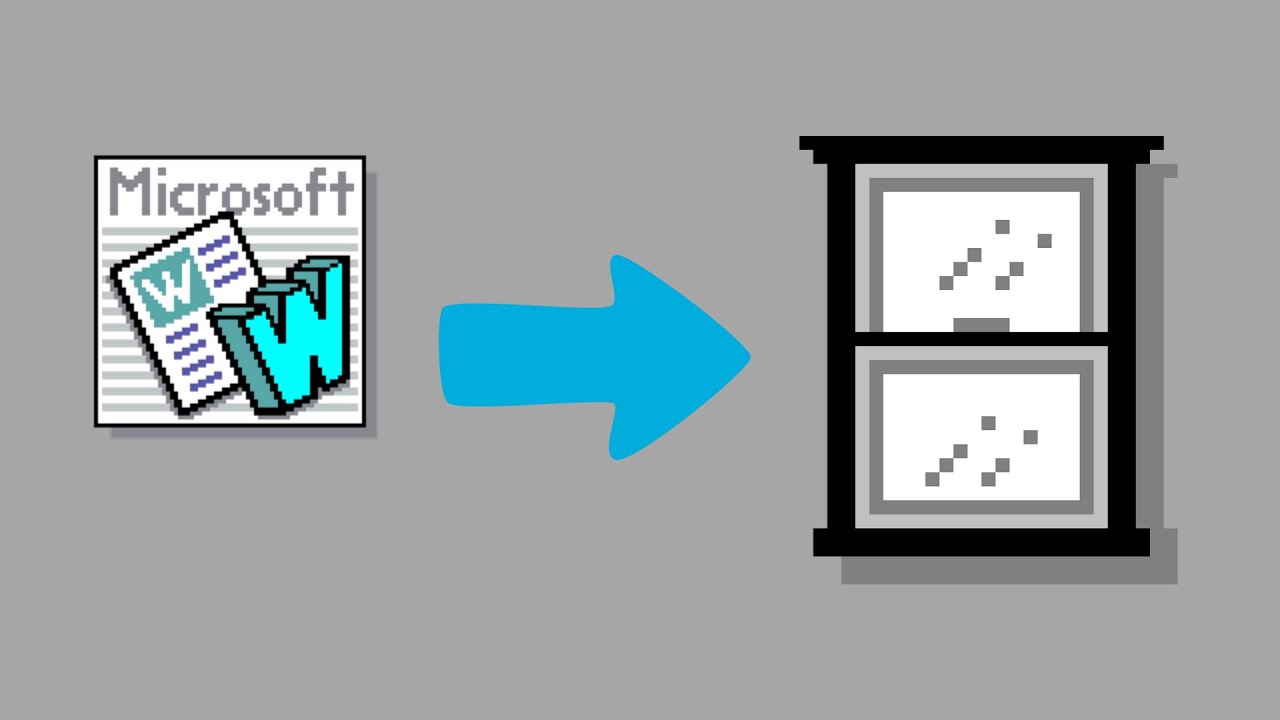 Install Software on Windows 3.0 - YouTube