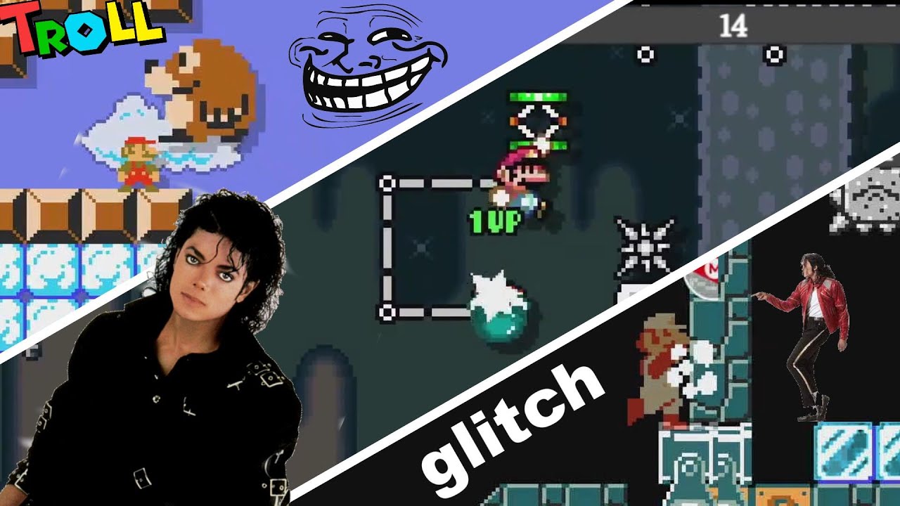 Troll + Kaizo + Glitch ft. Michael Jackson 🤥😎🤠 | SMM2 en español - YouTube