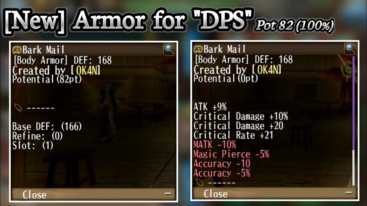 NEW DPS ARMOR !!! Fill Stats Armor A9Cd10Cd20Cr21 - Toram Online - YouTube