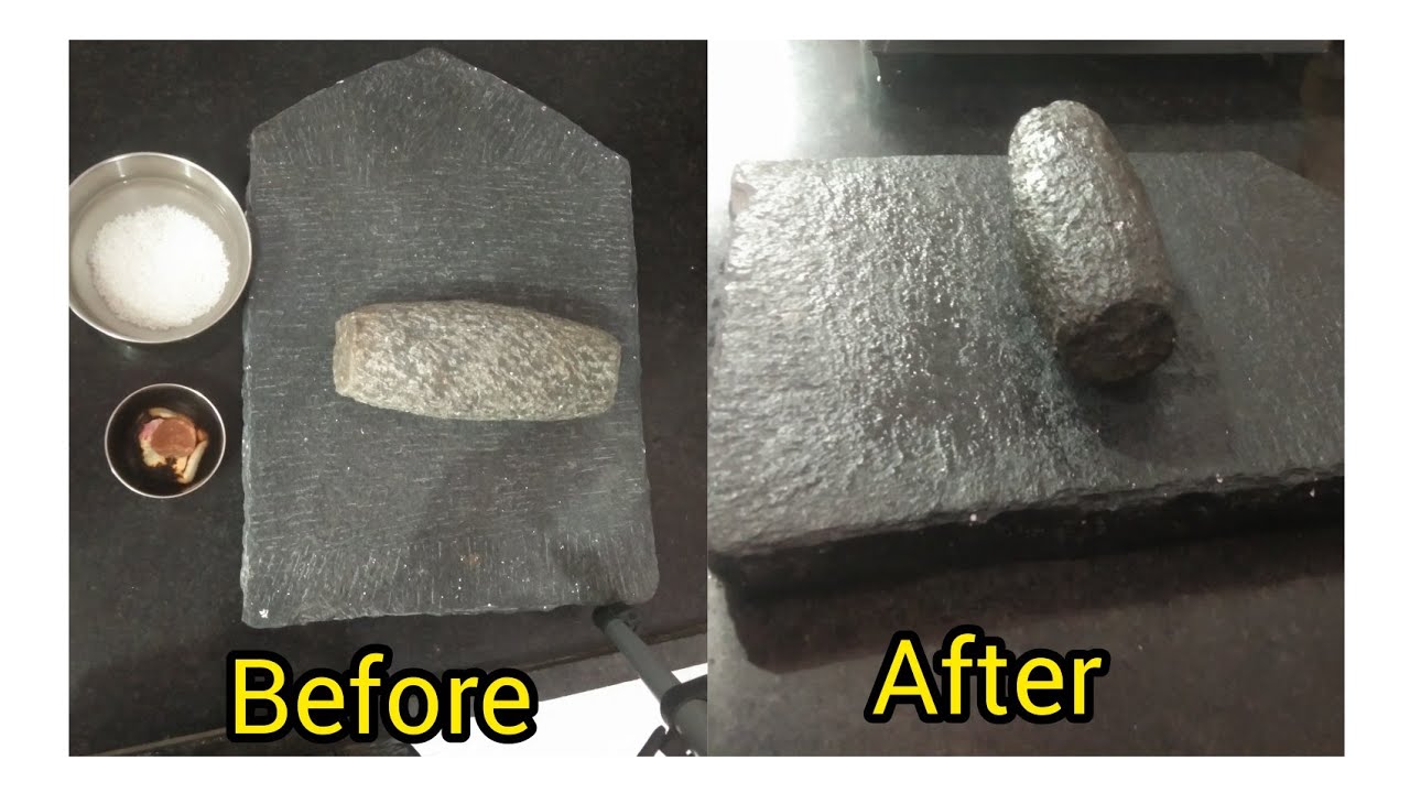 पाटा वरवंटा | नवीन पाटावरवंटा वापरात आन्यासाठी हे करावे | Pata Varvanta ...