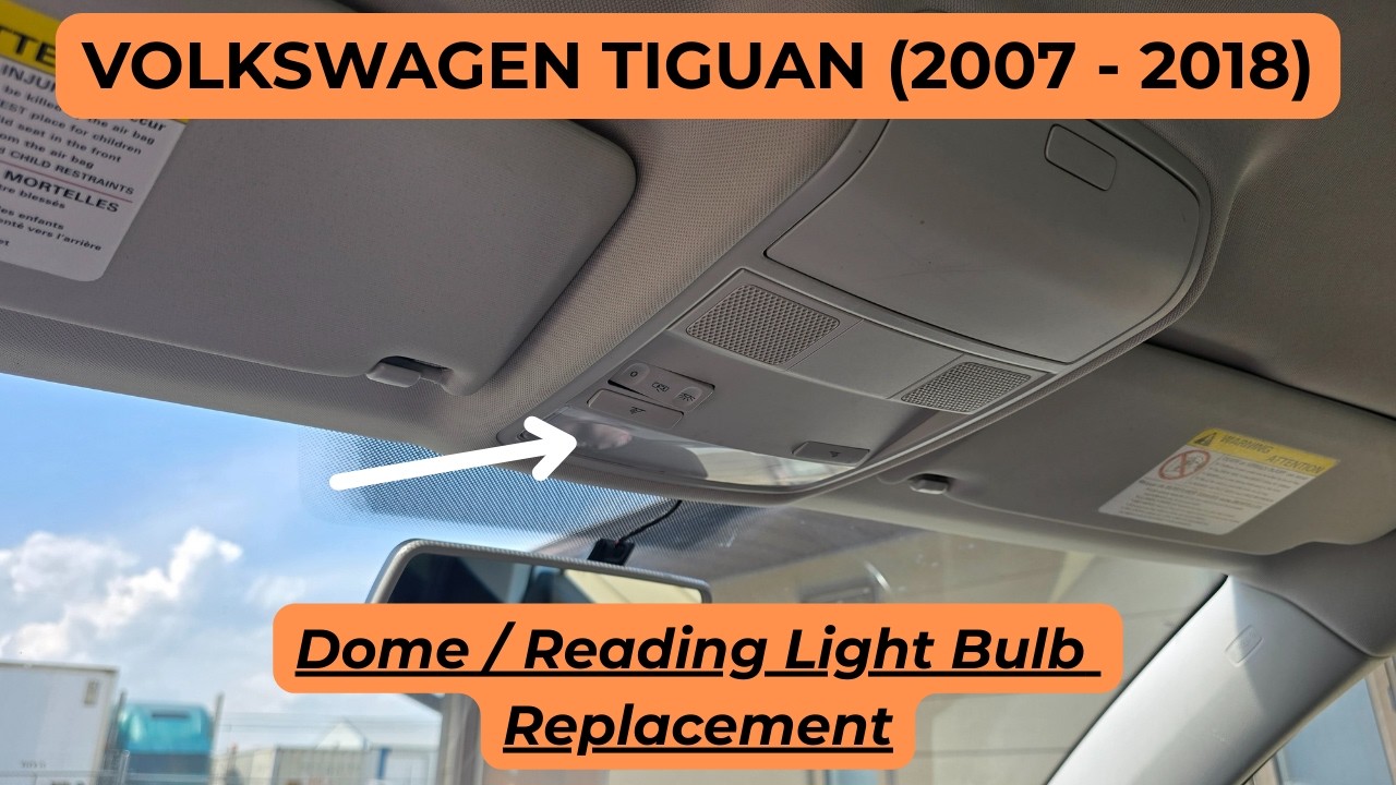 Volkswagen Tiguan - INTERIOR OVERHEAD CEILING READING LIGHT BULB ...